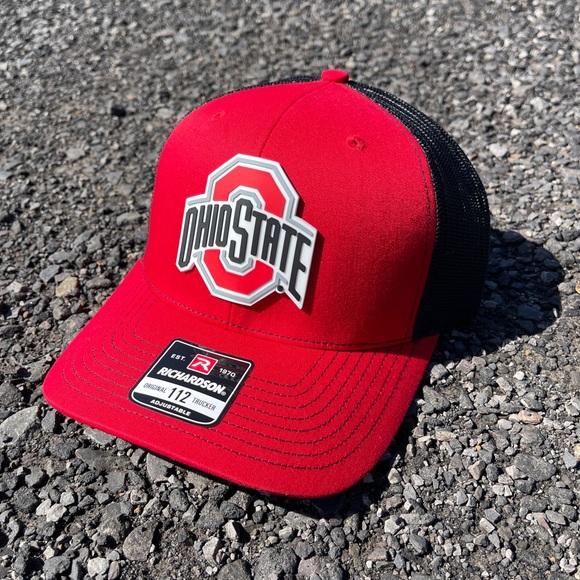 Nike | Accessories | Ohio State Buckeyes 3d Snapback Trucker Hat Red ...